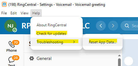 Ringcentral Troubleshooting Rpm Staff Help Center